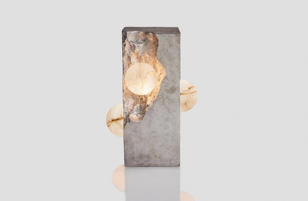 CAST ALUMINIUM TABLE LAMP BY YASANCHE – Love House