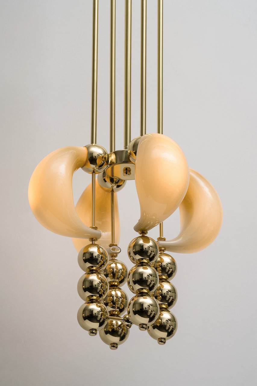 Patty 4 Light Pendant by Soft Witness – Love House