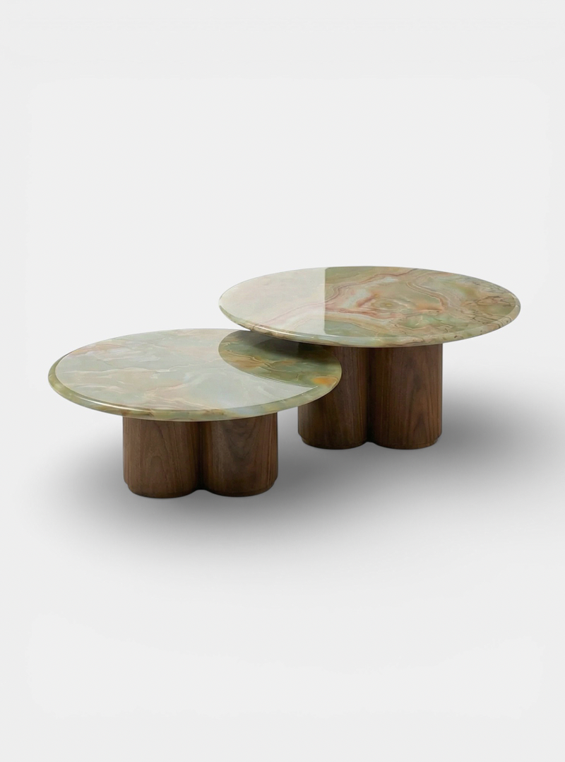 Giani Wood and Onyx Coffee Table by Marbera – Love House