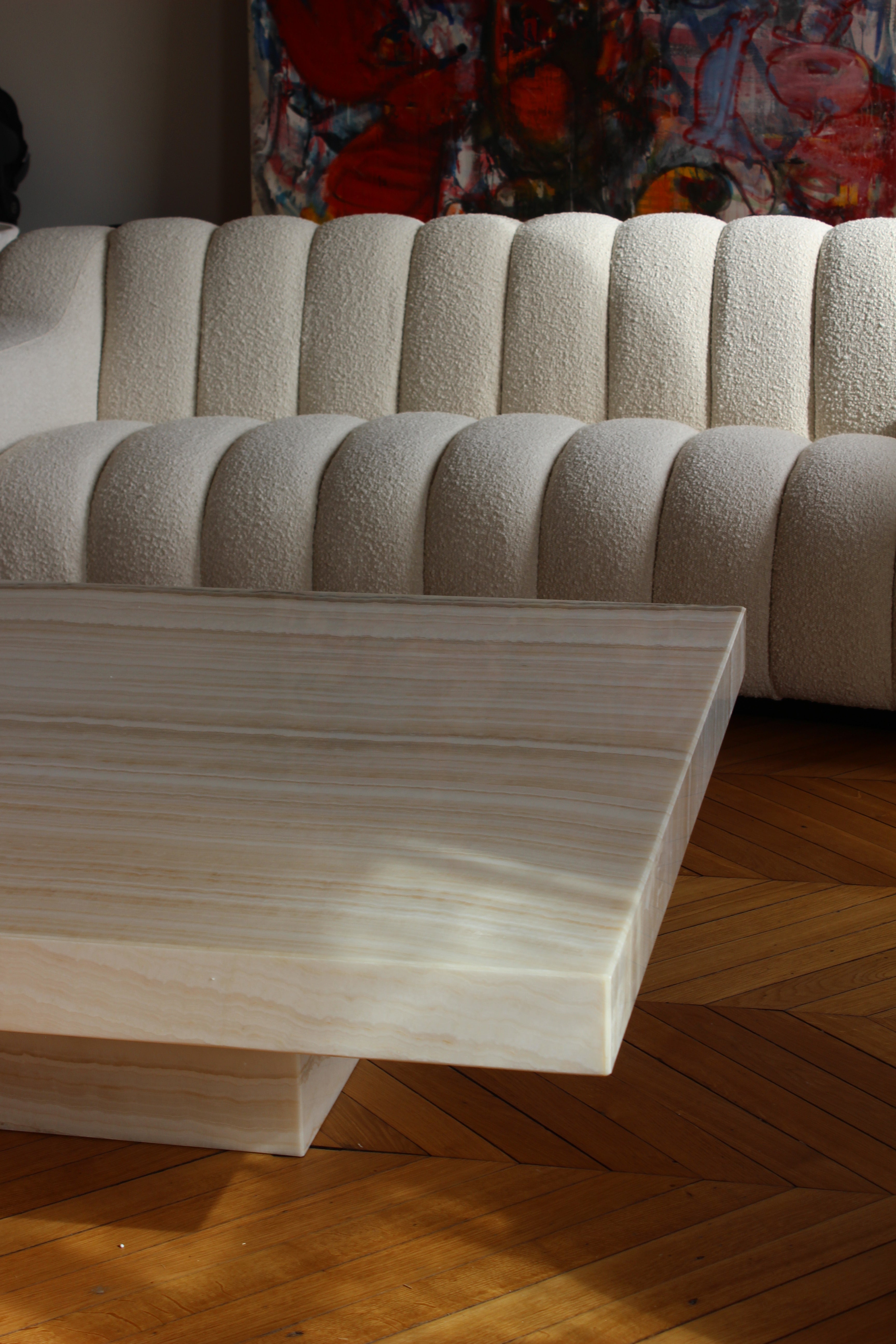 Cara Onyx Coffee Table by Marbera – Love House